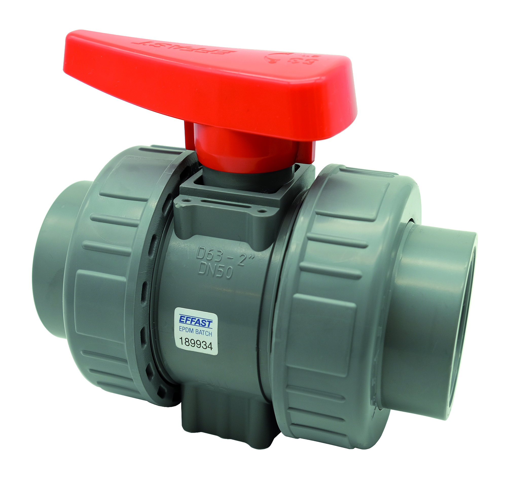 ABS double union ball valve BK1 | EFFAST