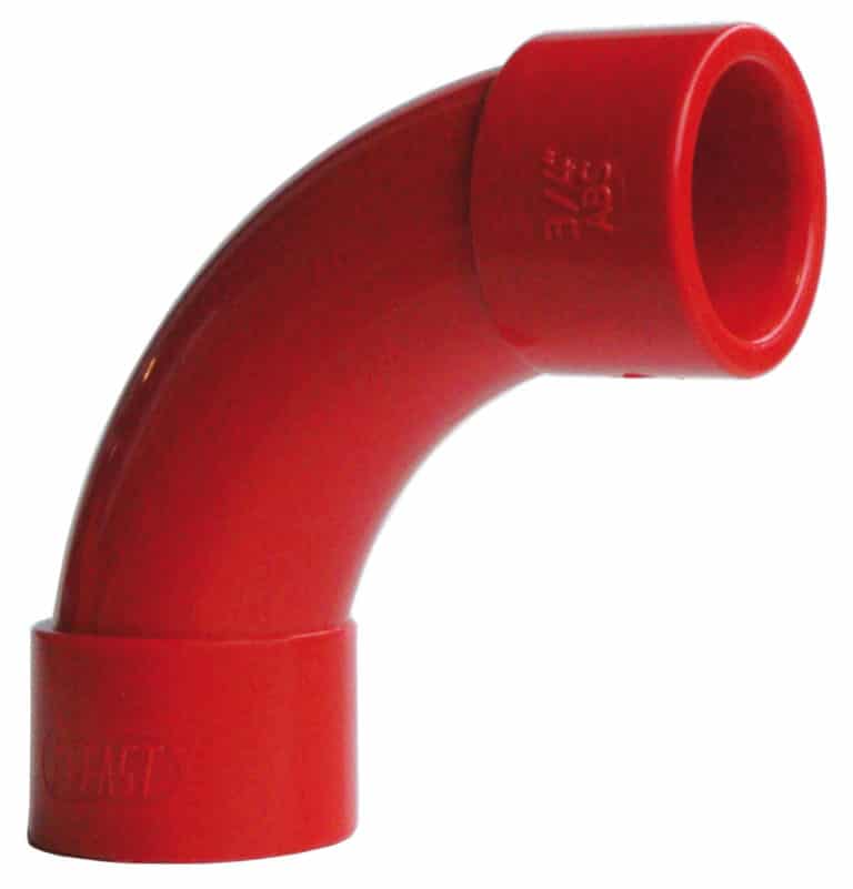 RED ABS bend 90° - EFFAST
