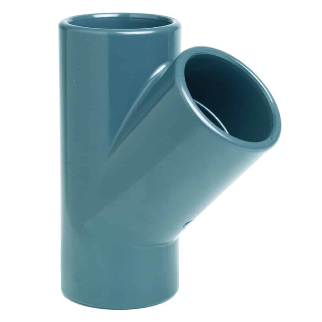 PVC-U tee 45° - EFFAST