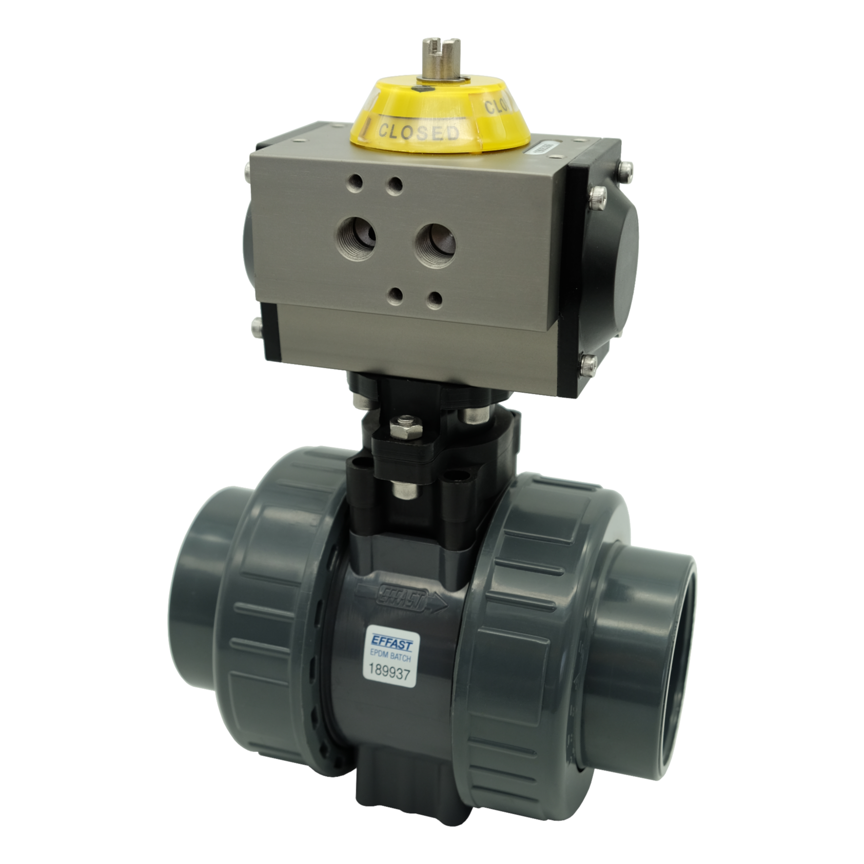 PVC-U pneumatic BK1 ball valve | EFFAST